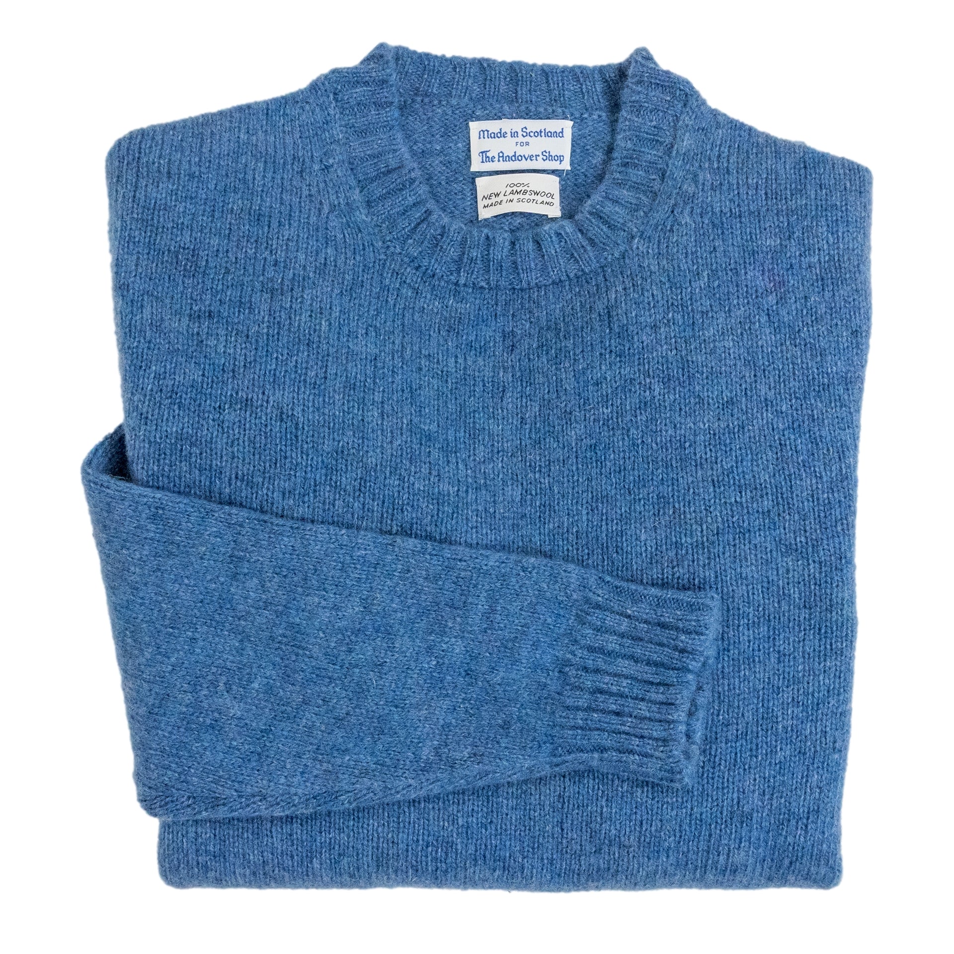 Scottish Shetland Wool Sweater – The Andover Shop