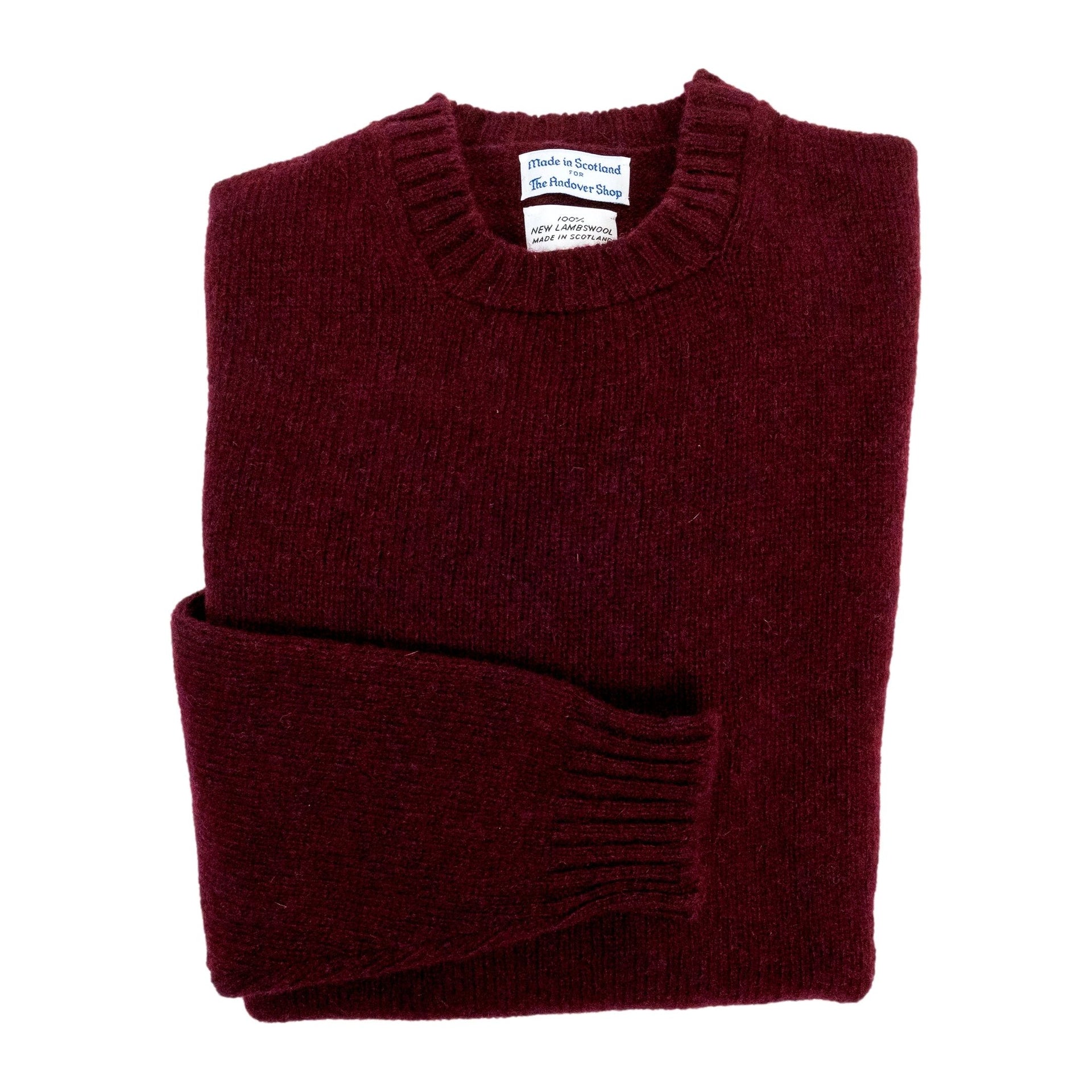 Scottish Shetland Wool Sweater – The Andover Shop