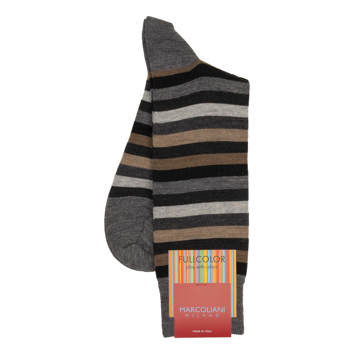 Merino Wool Rainbow Stripe Mid-Calf Dress Socks – The Andover Shop