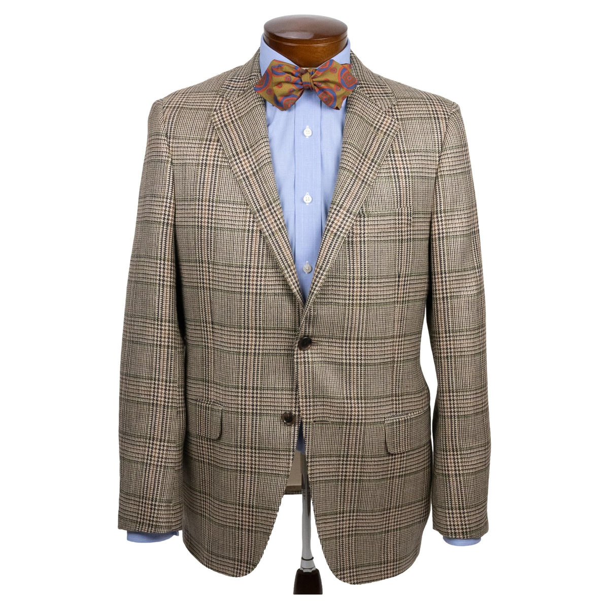 Earth Plaid Wool, Silk, and Linen Sport Coat – The Andover Shop