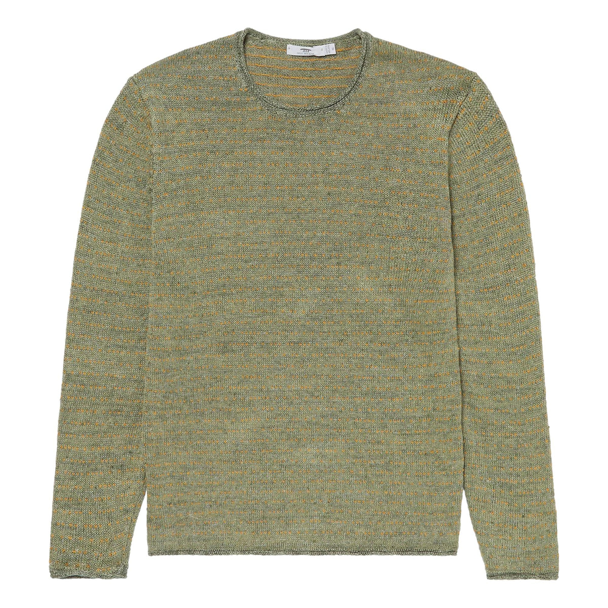 Fanach Seagull Stitch Linen Crew Neck Sweater – The Andover Shop
