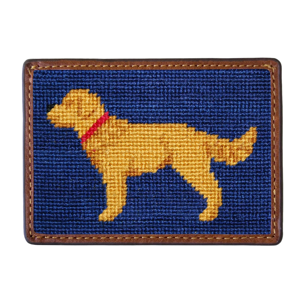 Golden Retriever Needlepoint Card Wallet – The Andover Shop