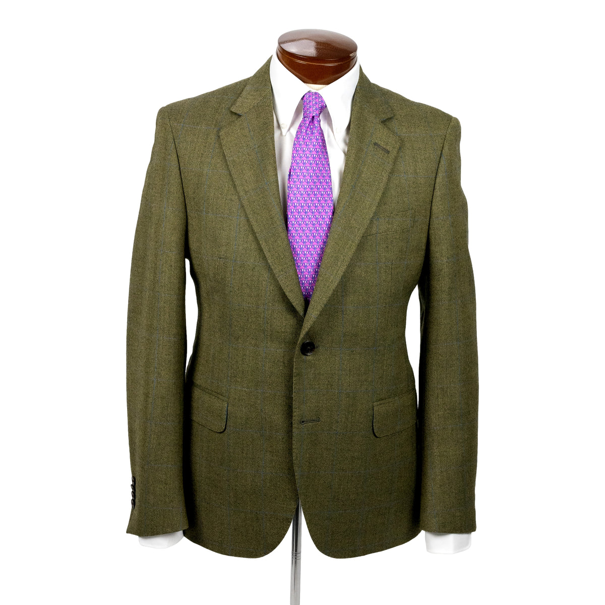 Green Town and Country Tweed Suit – The Andover Shop