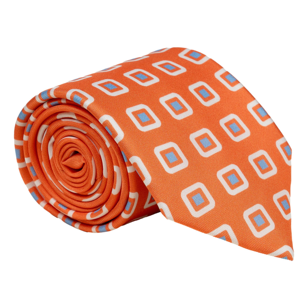 Square Bullseye Silk Tie – The Andover Shop