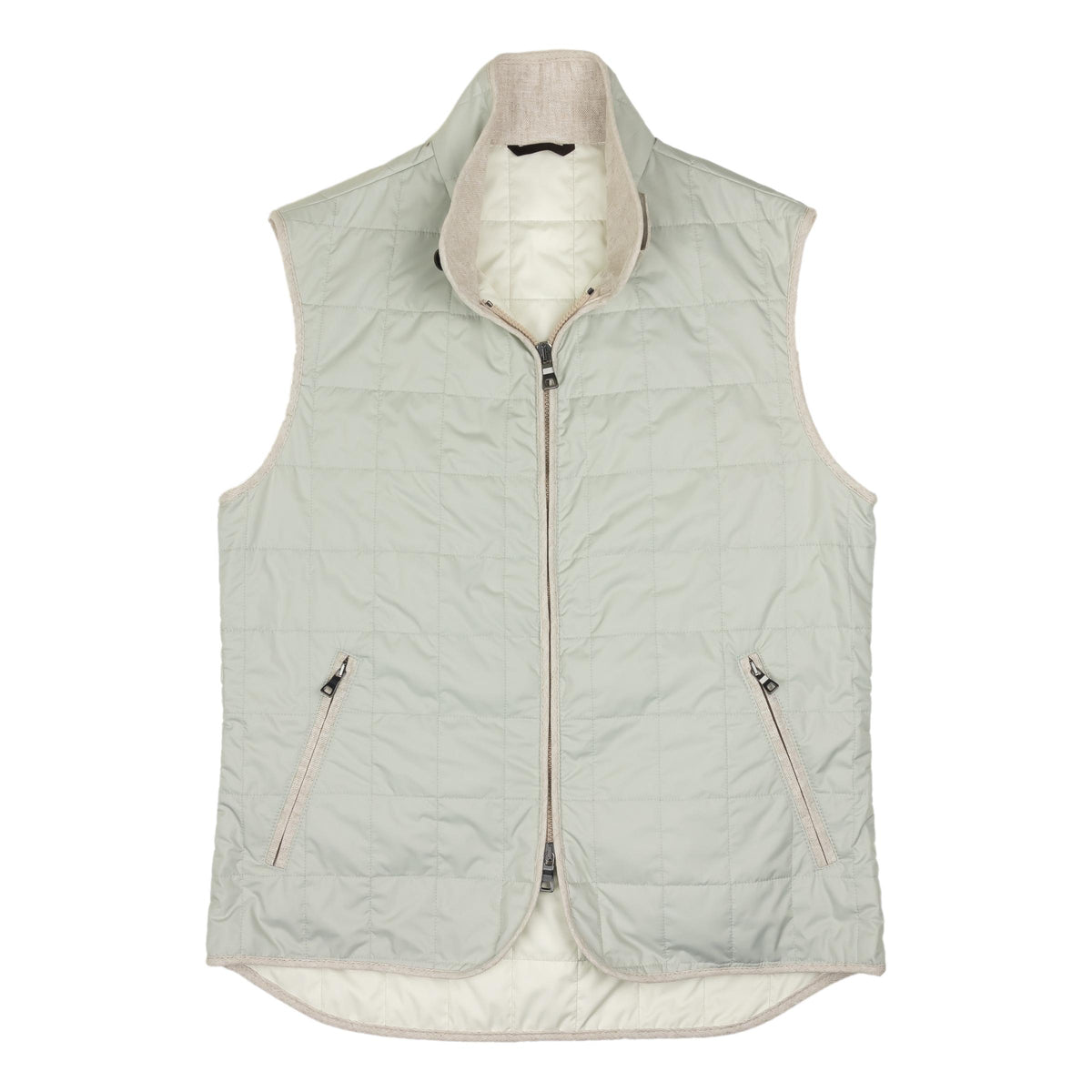 Mint Ice Theo Waterville Quilted Vest – The Andover Shop