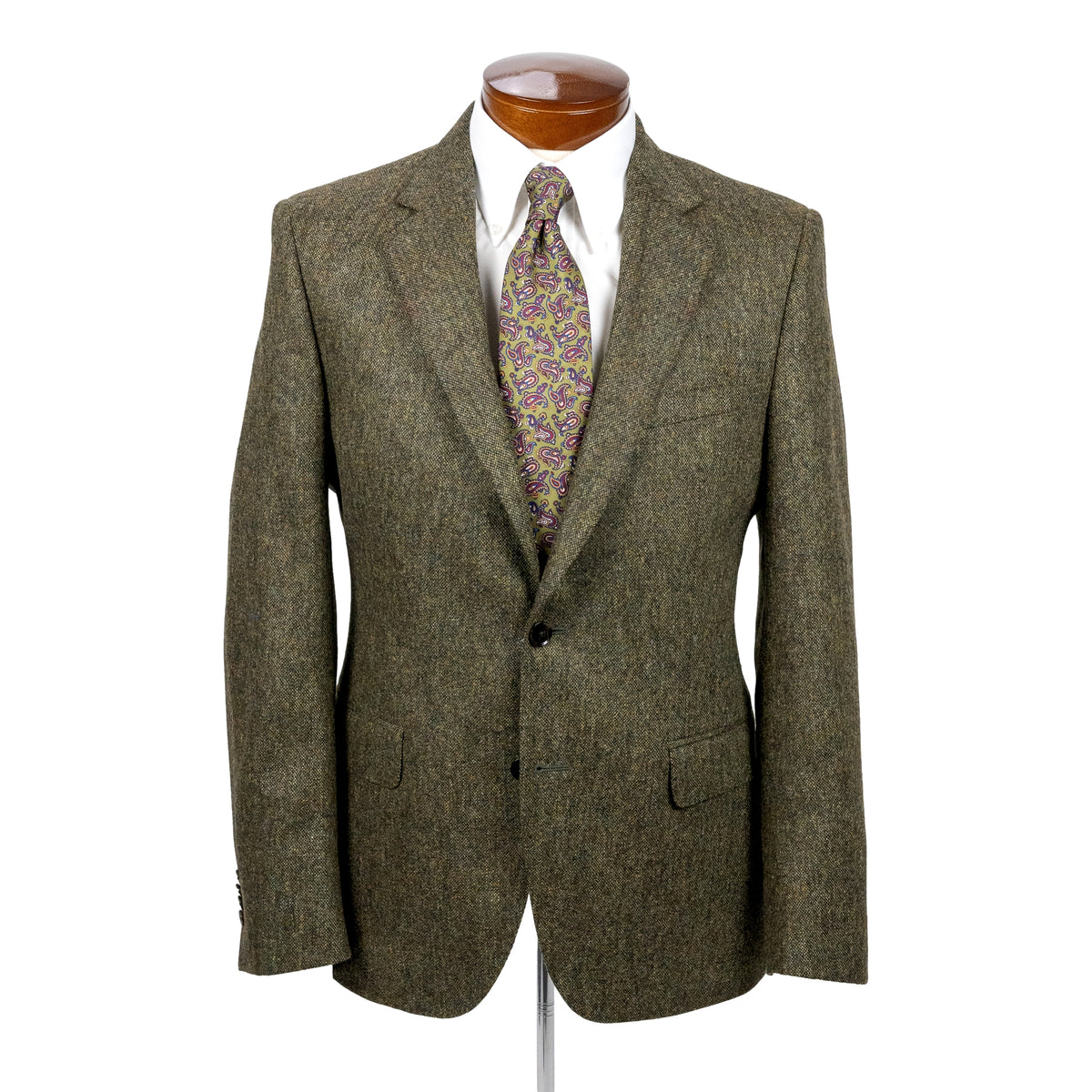 Moss Green Donegal Tweed Sport Coat – The Andover Shop