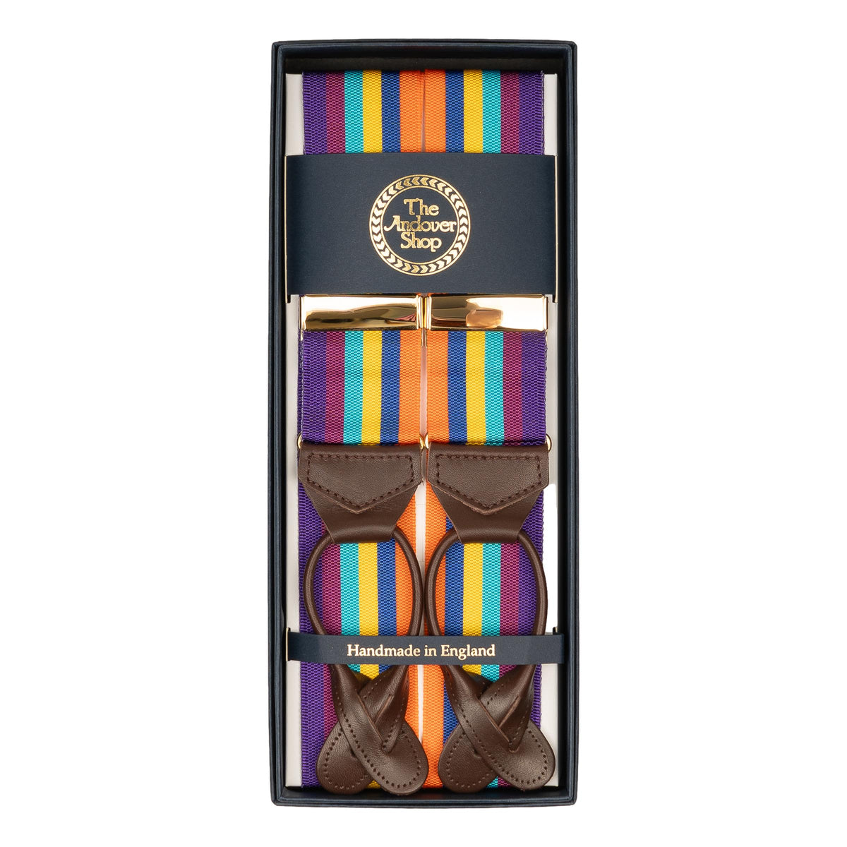 Multi-Color Fun Stripe Braces – The Andover Shop