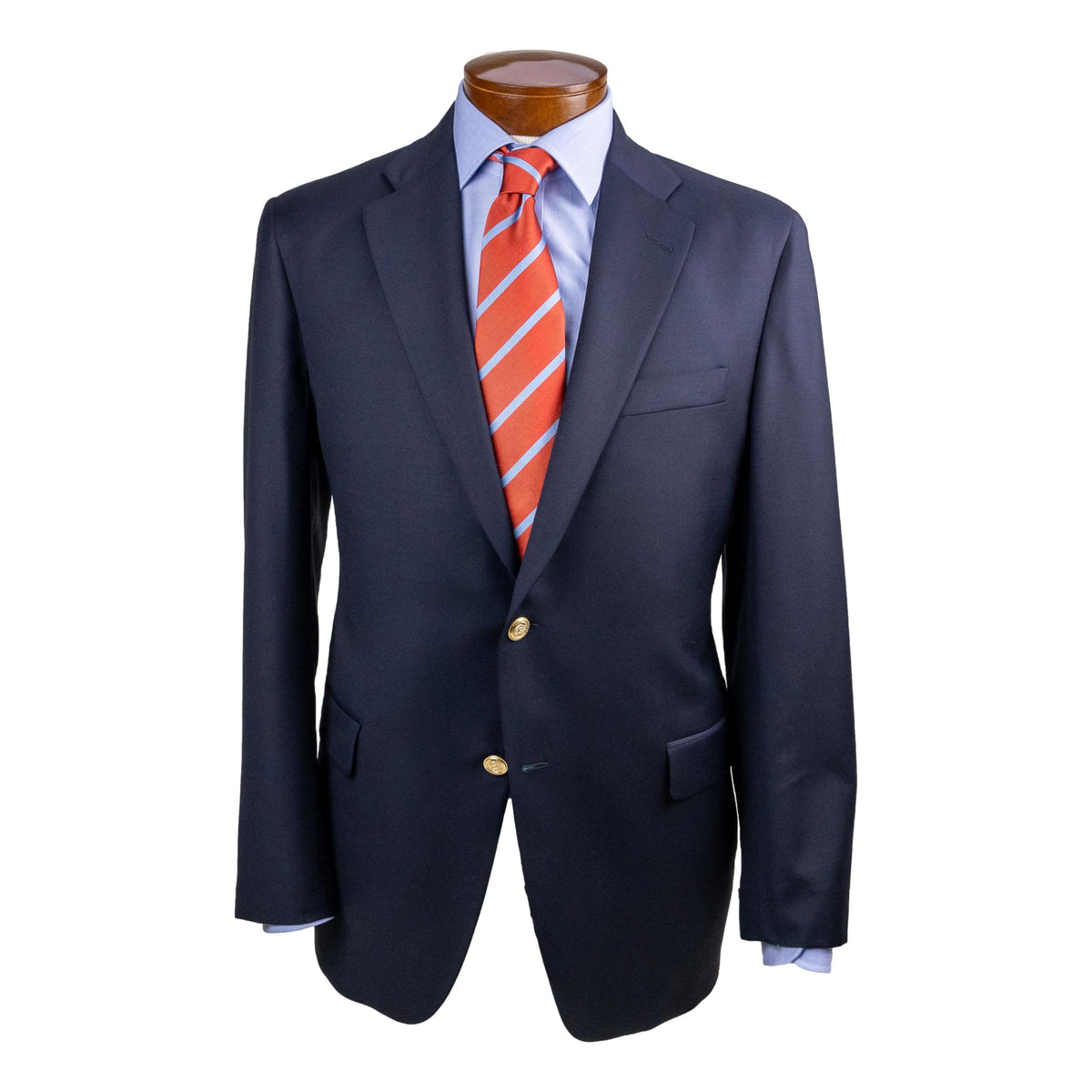 Navy Blue Huber Blazer – The Andover Shop