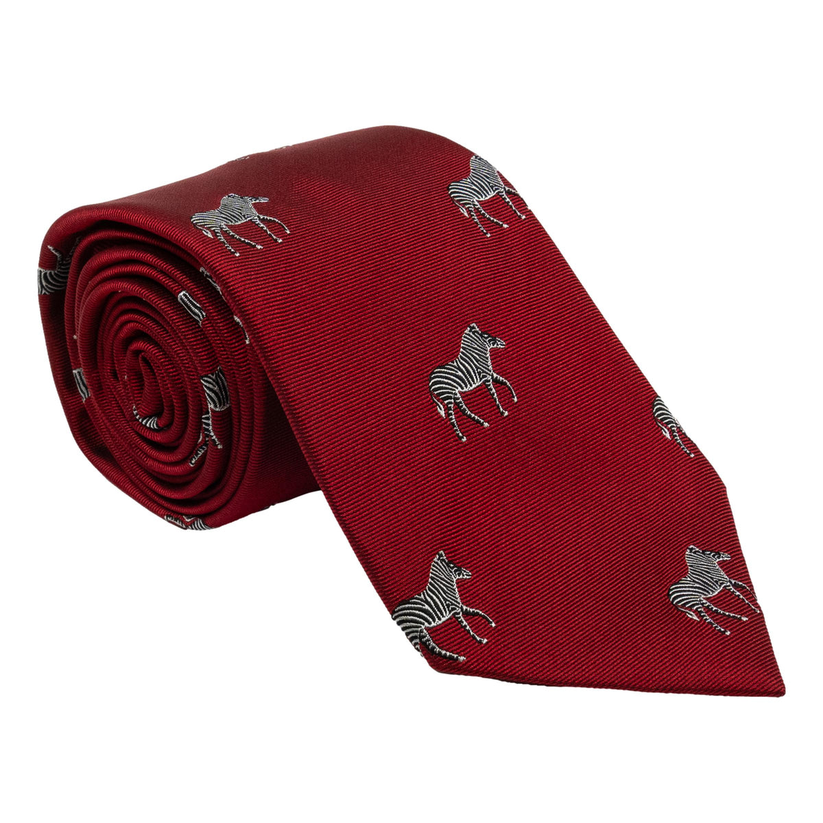 Walking Zebra Silk Tie | Finest Men's Ties | The Andover Shop