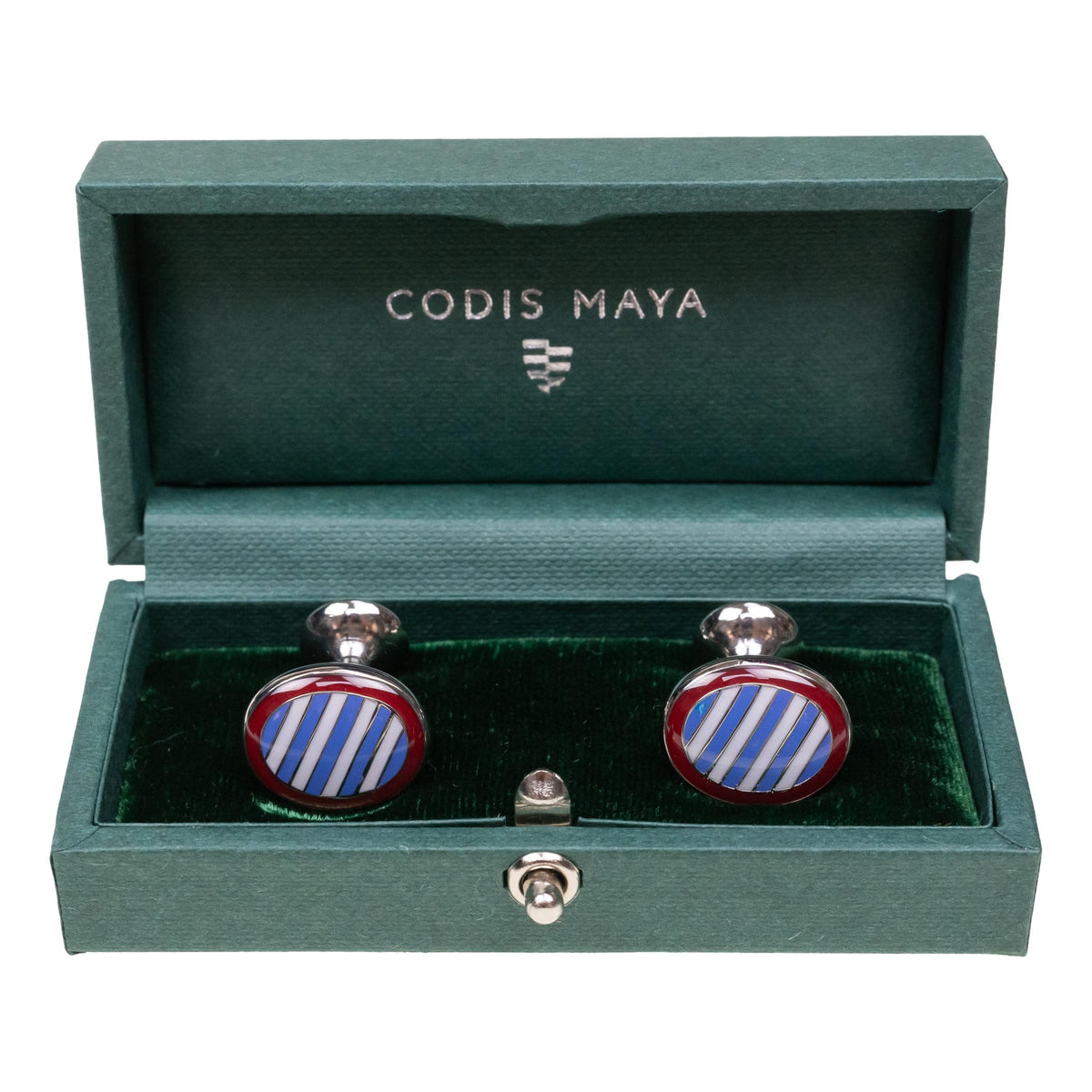 Cameo Stripe Cufflinks – The Andover Shop