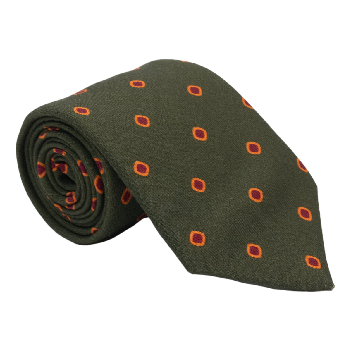 Surrey Diamond Motif Silk Tie | Finest Men's Ties | The Andover Shop