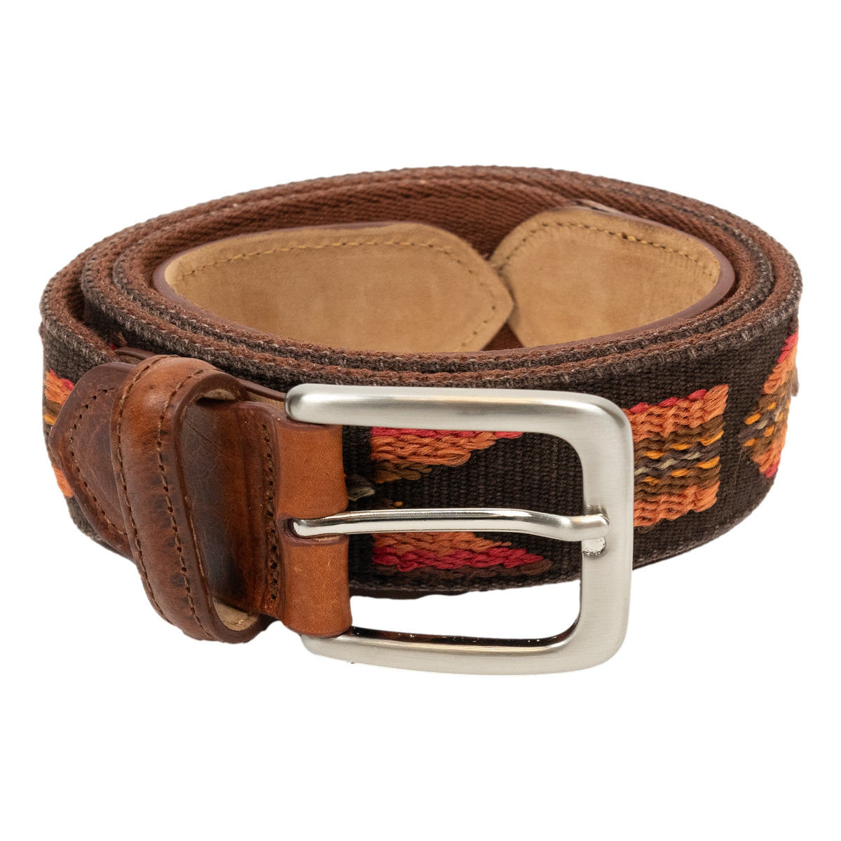 Aztec Belt with Antique Bison Tabs – The Andover Shop