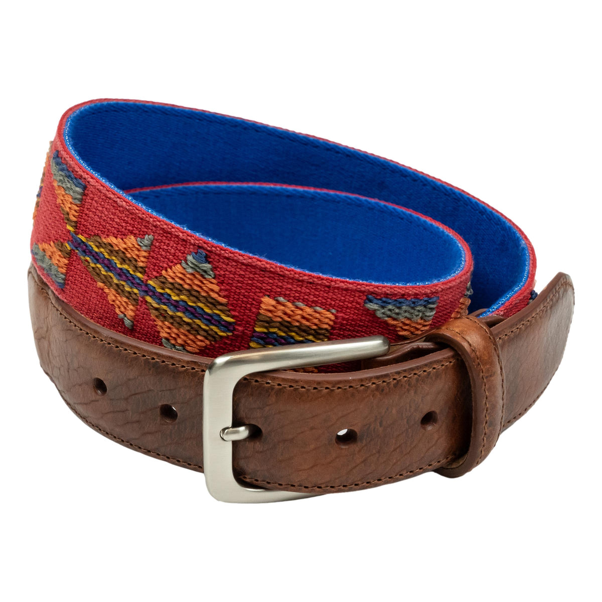 Aztec Belt with Antique Bison Tabs – The Andover Shop