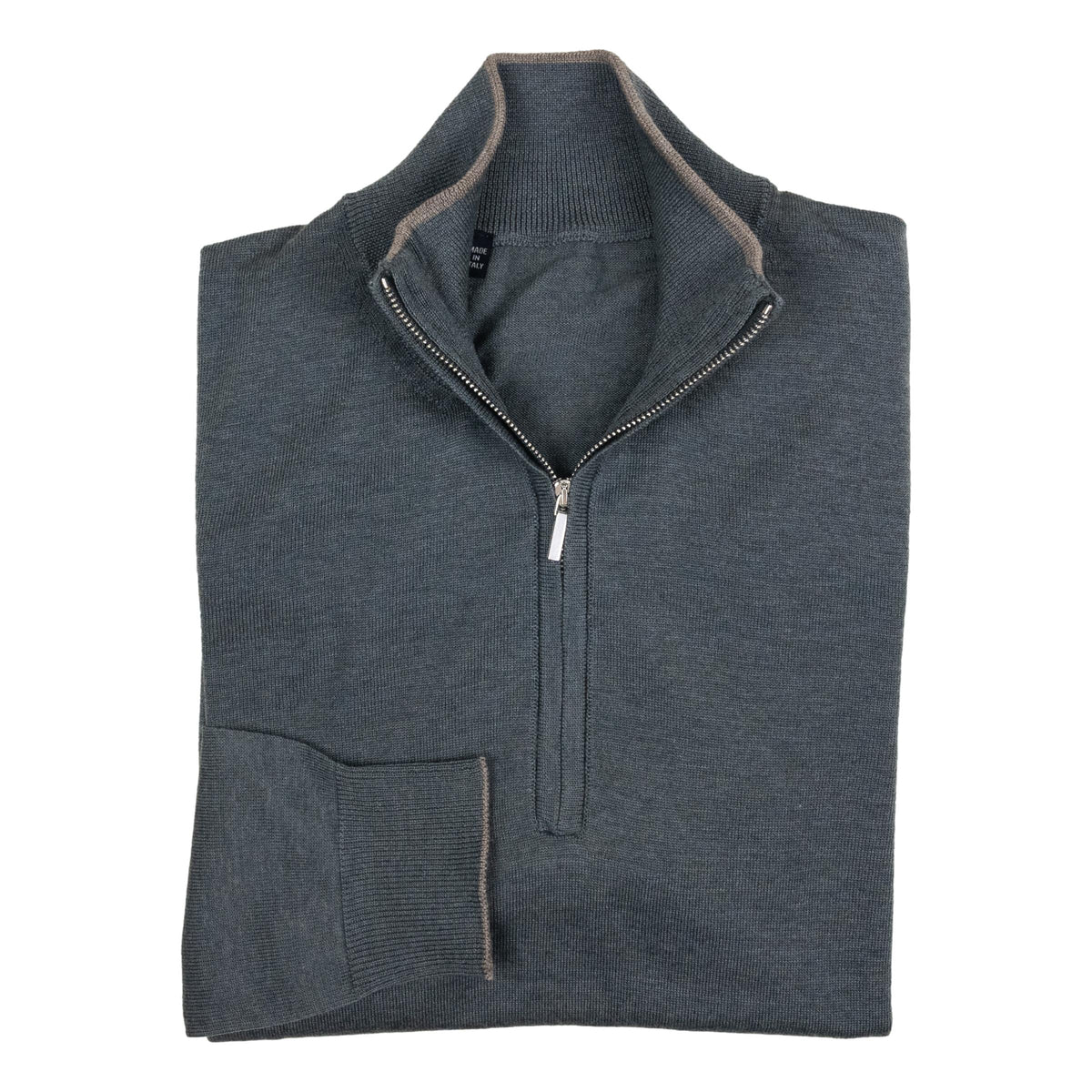 Merino Wool Quarter Zip Sweater – The Andover Shop
