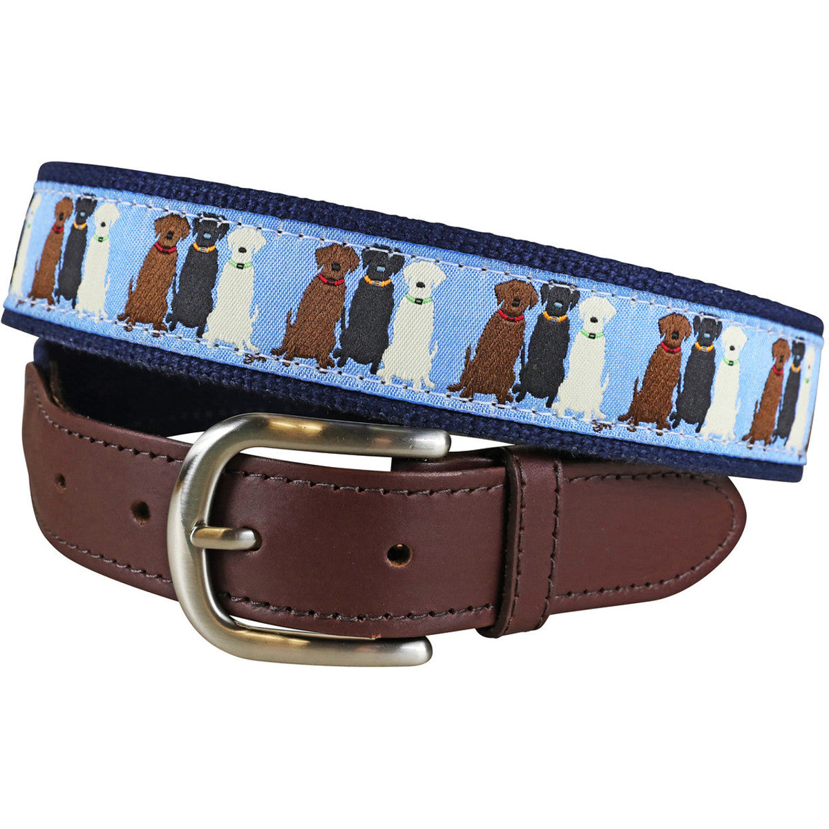 Three Labs Leather Tab Belt – The Andover Shop
