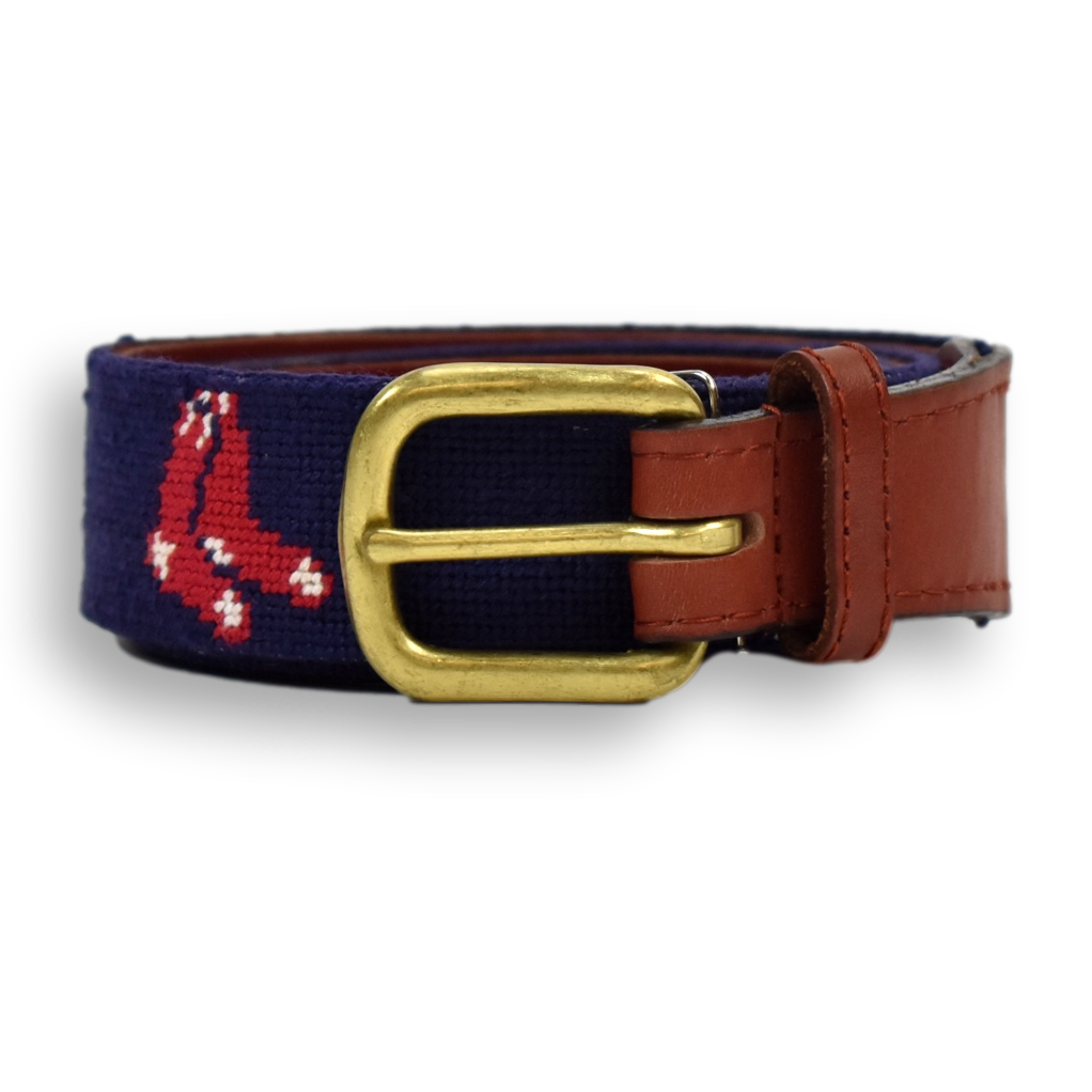 Red Sox Needlepoint Belt – The Andover Shop